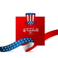 Happy Presidents Day poster templates design | PosterMyWall