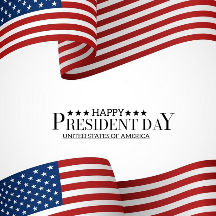 Plantilla de Happy presidents day template | PosterMyWall