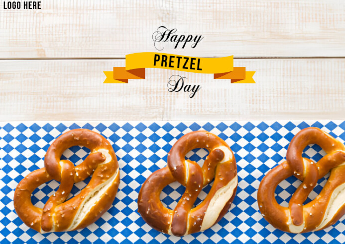 Modèle Happy pretzel day poster ad design | PosterMyWall