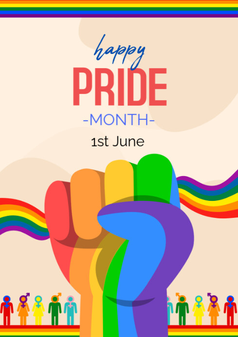 Happy pride day celebration Template | PosterMyWall
