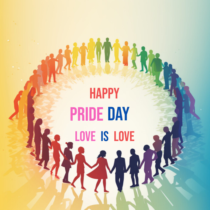 Plantilla de Happy Pride day | PosterMyWall