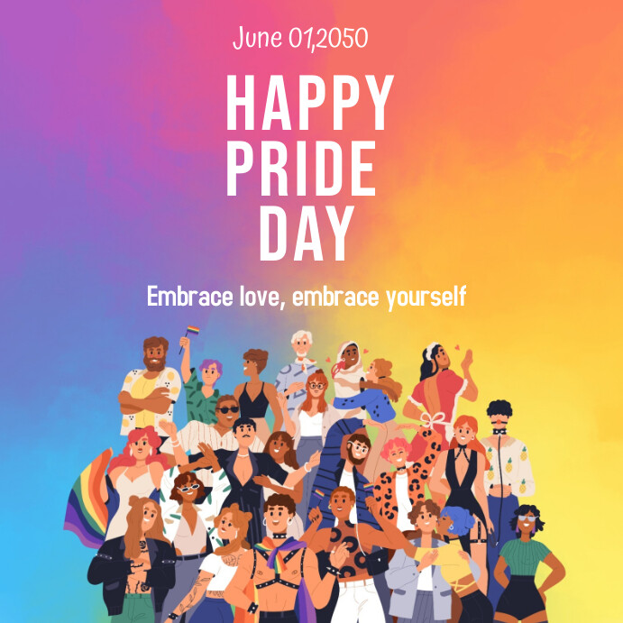 Happy Pride day Template | PosterMyWall
