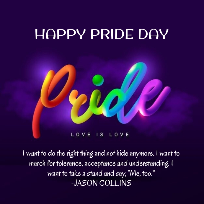 Copy of Happy Pride Day | PosterMyWall