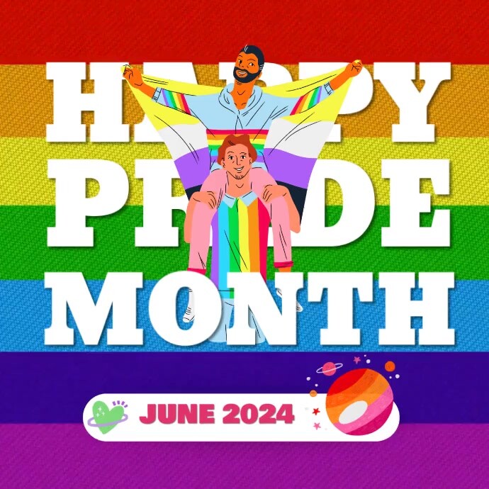 Happy Pride Month Template | PosterMyWall