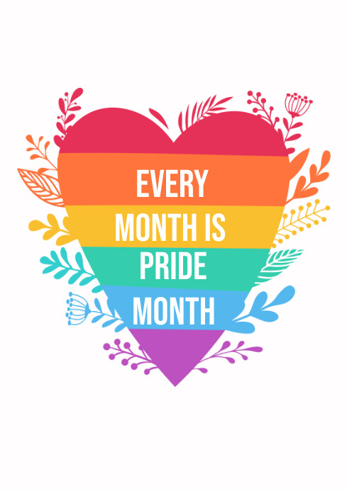 Plantilla de Happy Pride Month | PosterMyWall