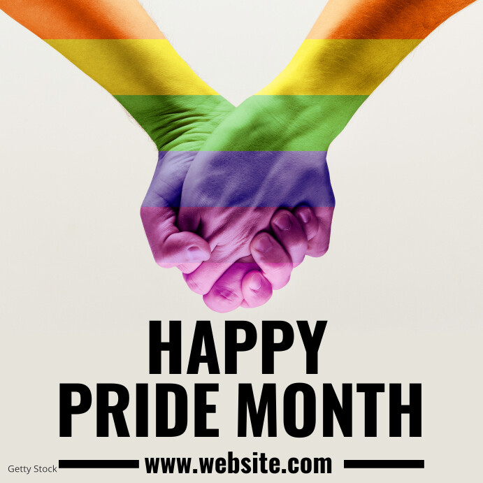 Happy Pride Month Instagram Post Template | PosterMyWall