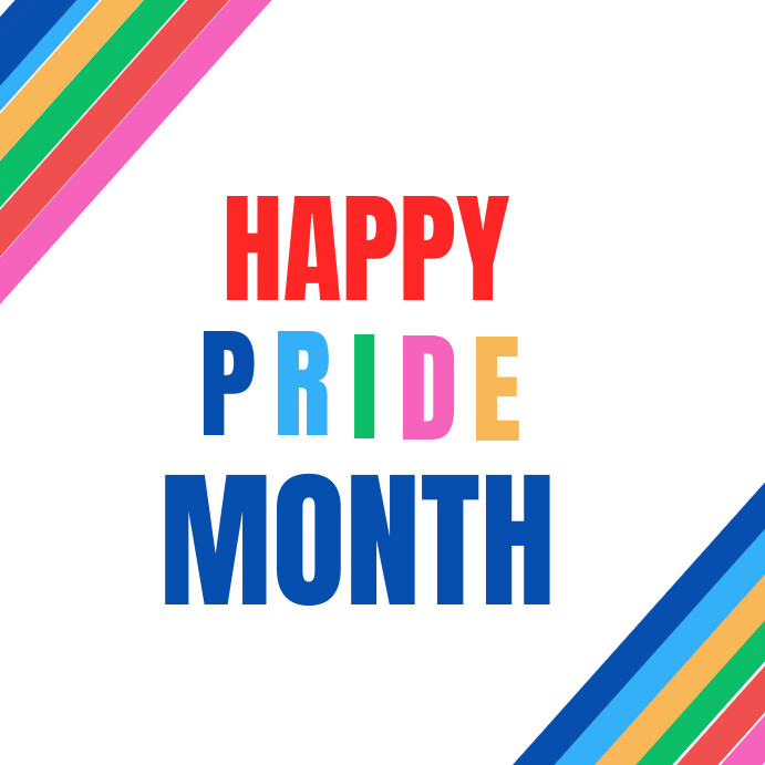 Happy Pride Month Instagram Post Template | PosterMyWall