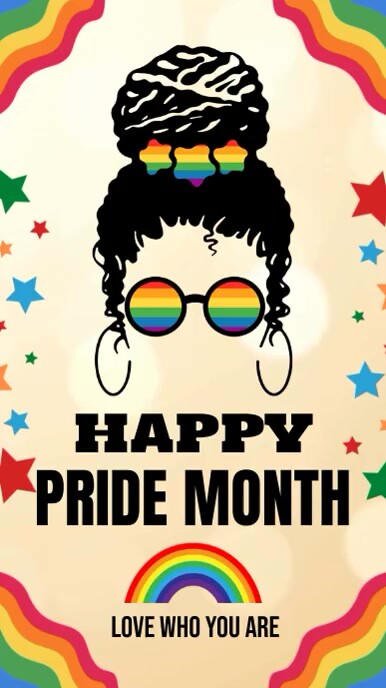 Happy Pride Month Poster Template | PosterMyWall