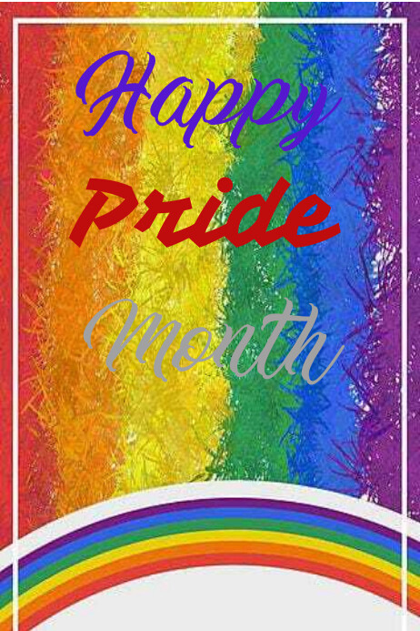 Plantilla de Happy Pride Month Poster | PosterMyWall