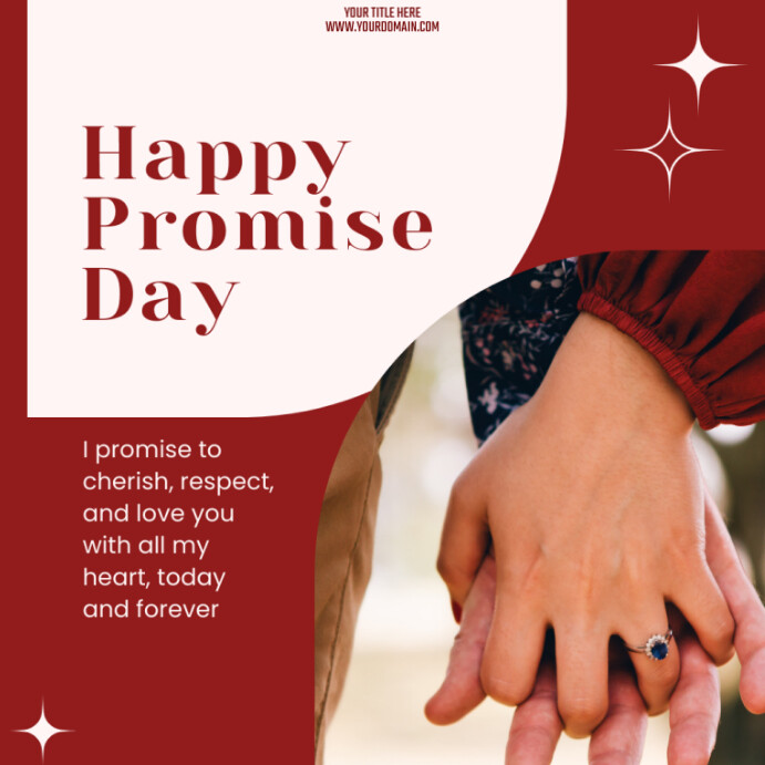 Happy Promise Day Template | PosterMyWall