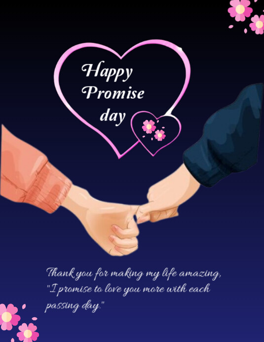 Happy Promise day Template | PosterMyWall