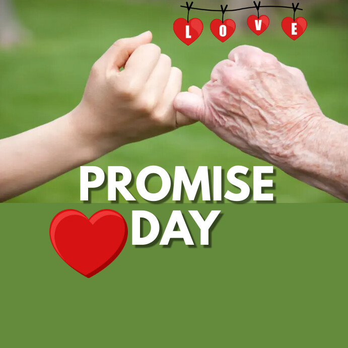 Happy Promise Day Template | PosterMyWall