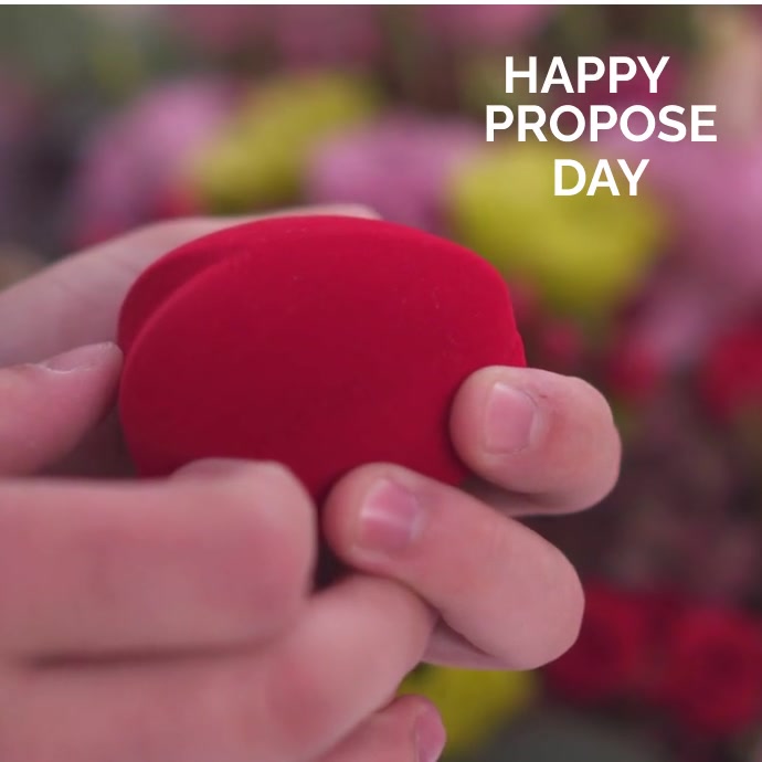 Happy propose day Template | PosterMyWall