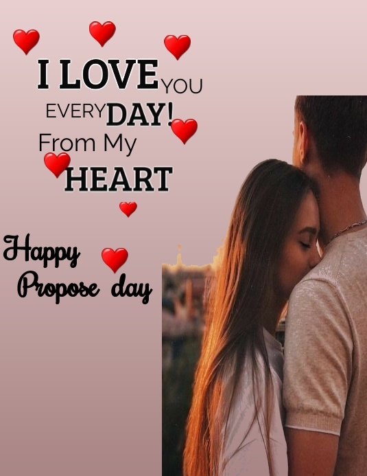 Happy propose day Template | PosterMyWall