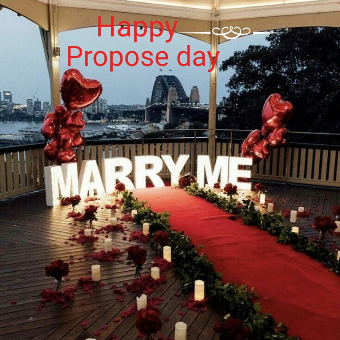 Happy propose day instagram post Template | PosterMyWall
