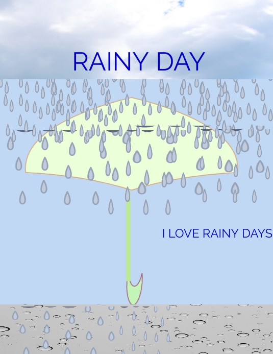 happy rain day (2) Template | PosterMyWall