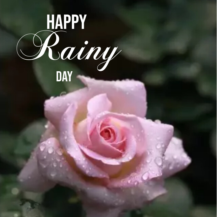 Happy rainy day Instagram post Template | PosterMyWall