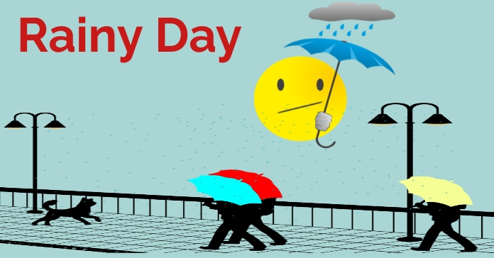 Copy of Happy Rainy Day rainy day (2) | PosterMyWall
