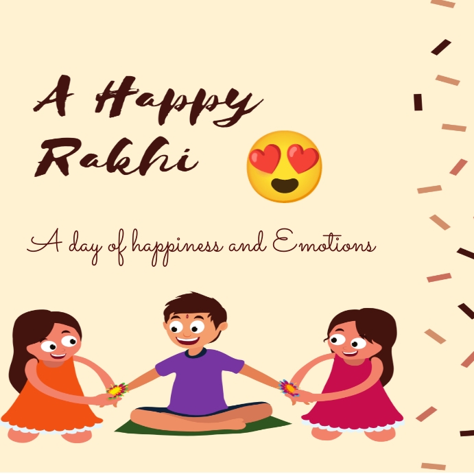 Copy of Happy Rakhi | PosterMyWall