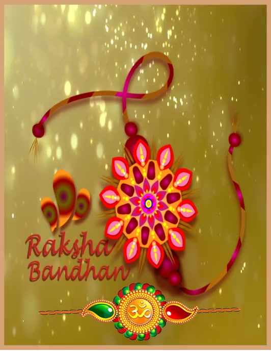 happy Raksha Bandhan (1) Template | PosterMyWall