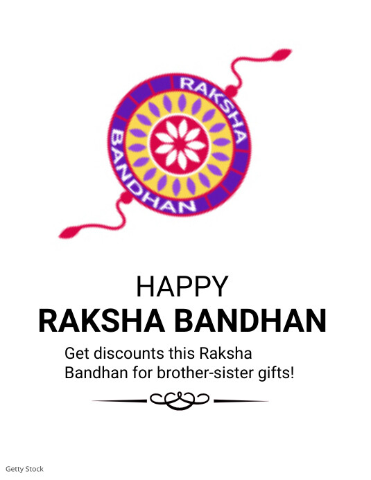 Happy raksha bandhan Templat | PosterMyWall