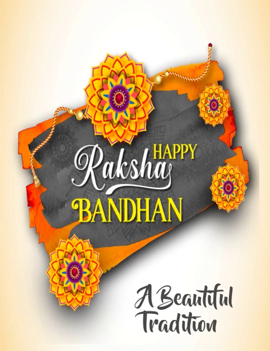Happy Raksha Bandhan Template | PosterMyWall