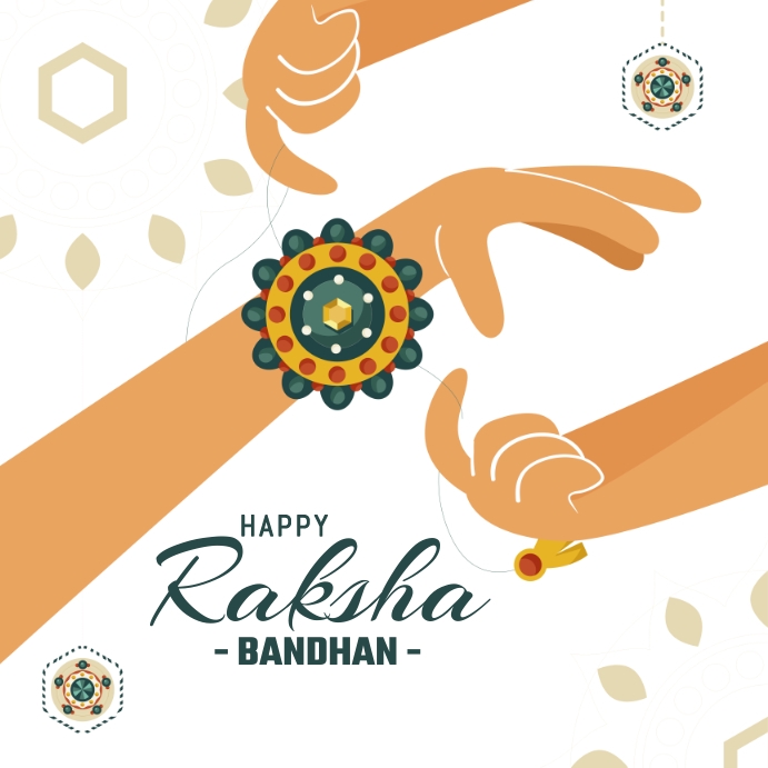 happy raksha bandhan Template | PosterMyWall