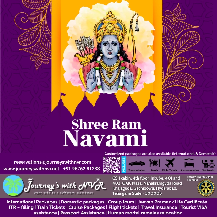 Copy of Happy Ram Navami | PosterMyWall