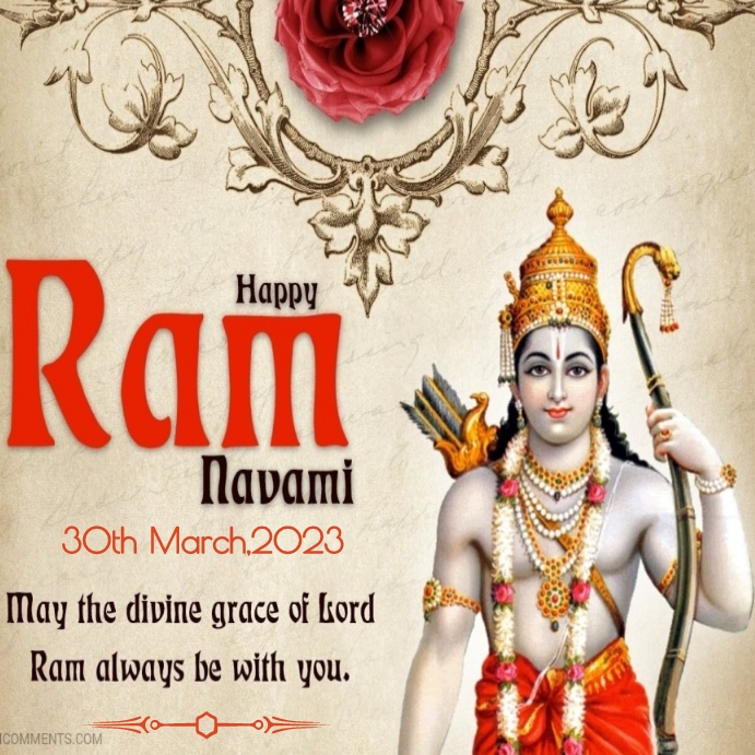 Happy ram nawami Template | PosterMyWall