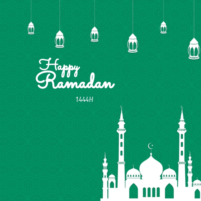 Happy Ramadan Template | PosterMyWall