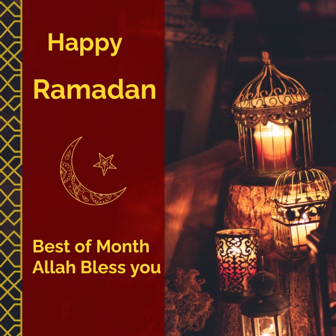 Happy Ramadan Template | PosterMyWall
