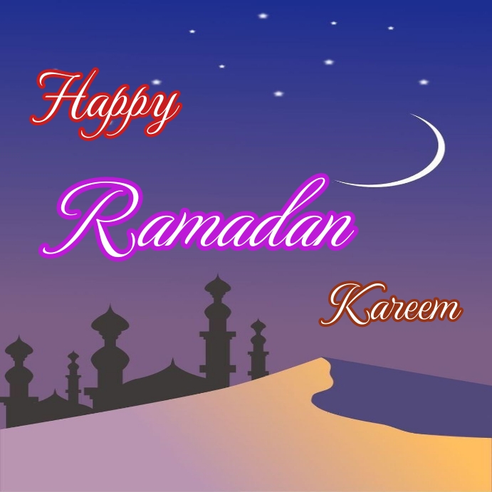 Plantilla de Feliz Ramadan | PosterMyWall