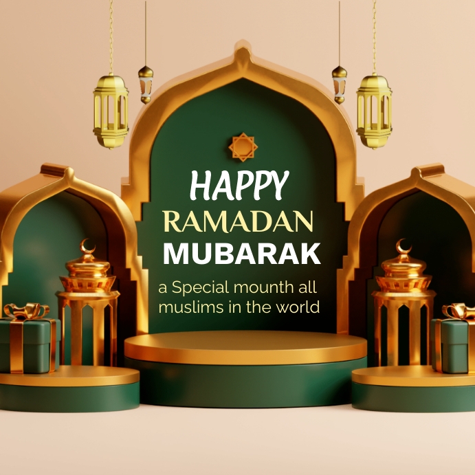 Happy Ramadan Template | PosterMyWall