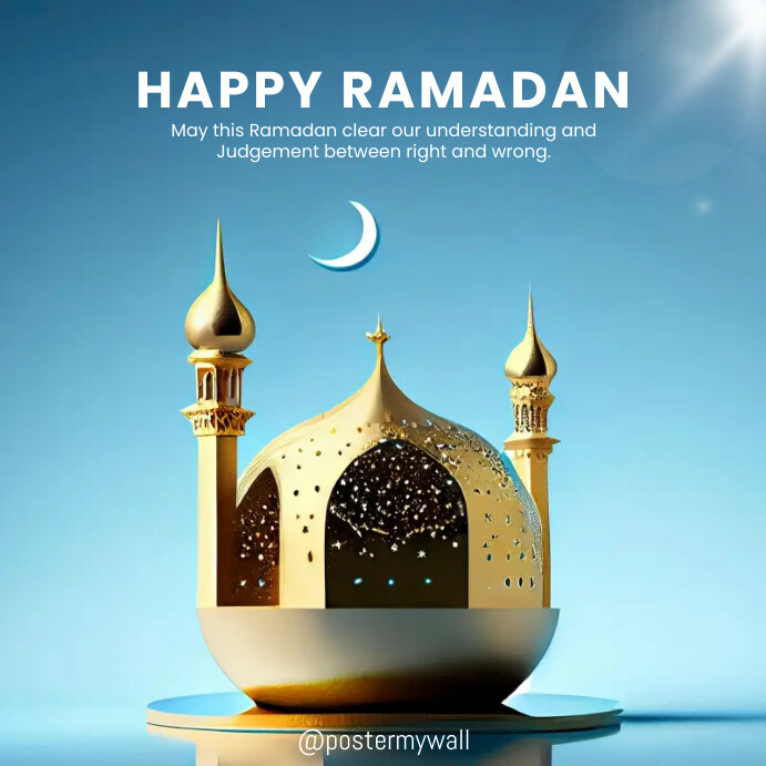Copy of Happy Ramadan Instagram Post | PosterMyWall