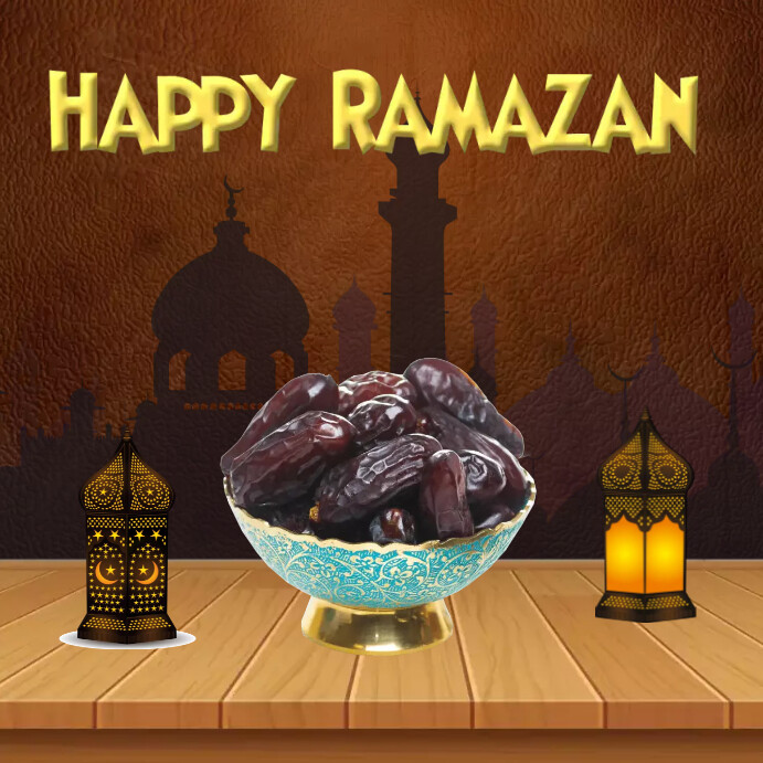 Happy Ramazan Template | PosterMyWall