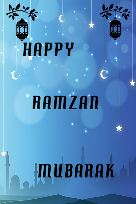 Copia de Happy ramzan day | PosterMyWall