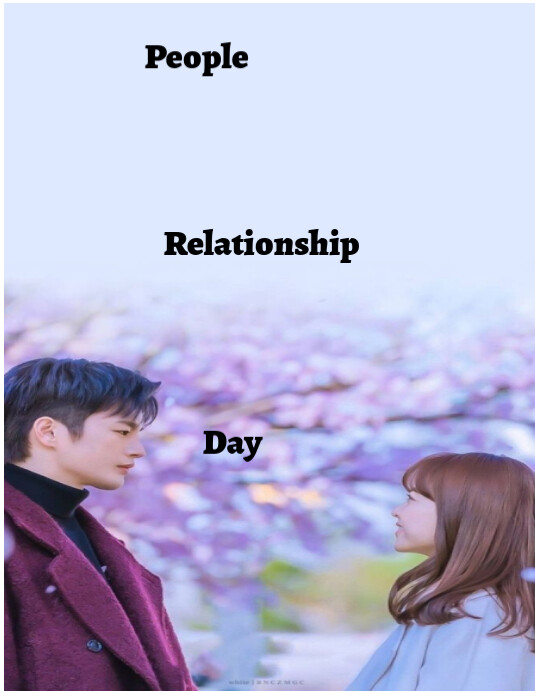 Happy relationship with people Template | PosterMyWall