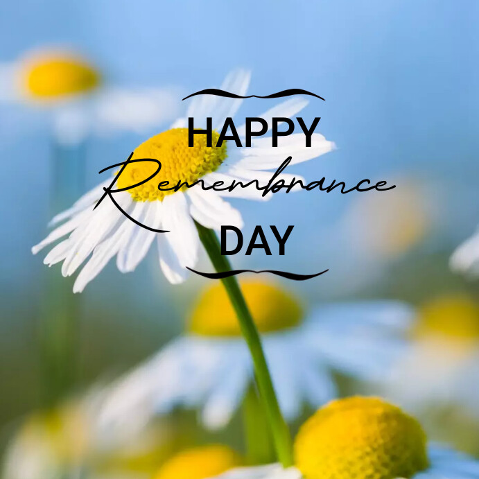 Copy of Happy remembrance day | PosterMyWall