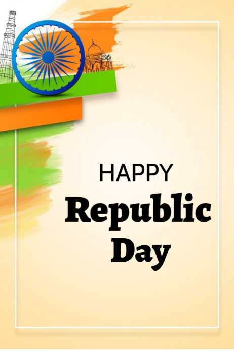 Happy republic day template 2026 | PosterMyWall
