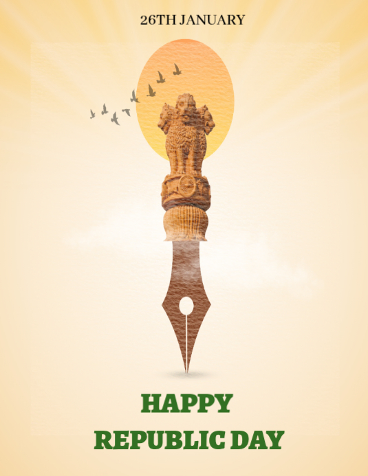 Happy republic day template 2026 | PosterMyWall