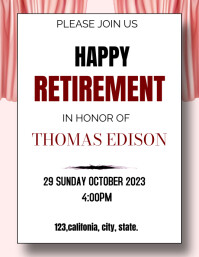 Happy retirement Template | PosterMyWall