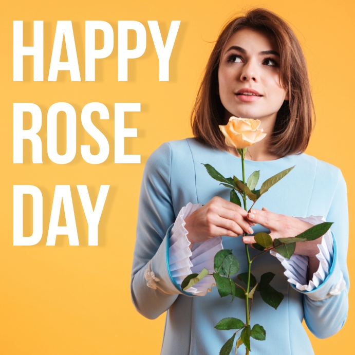 Happy Rose Day | World Rose Day Template | PosterMyWall