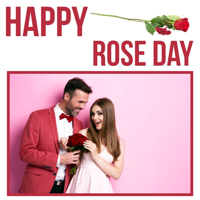 Happy Rose Day | World Rose Day Template | PosterMyWall