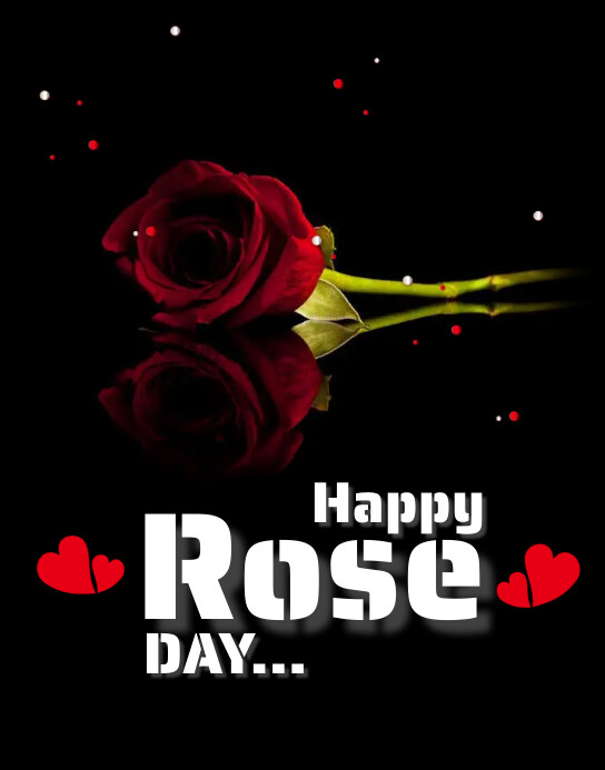 Copy of Happy rose day | PosterMyWall