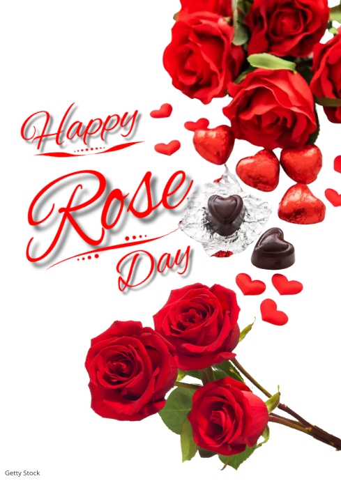 Happy Rose Day Template | PosterMyWall