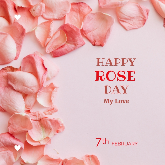 Copy of happy rose day | PosterMyWall