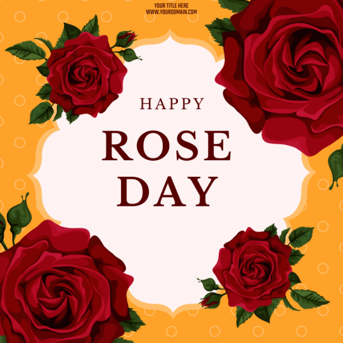 Copy of Happy Rose Day | PosterMyWall