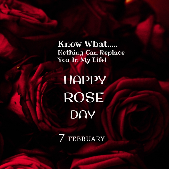 happy rose day Template | PosterMyWall