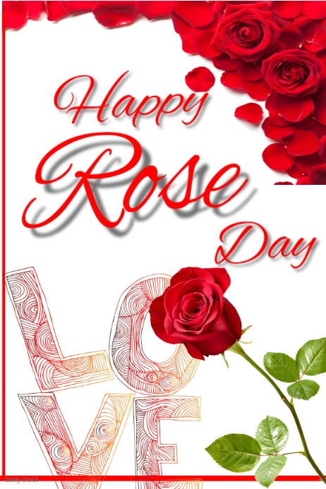 Happy Rose Day Template | PosterMyWall