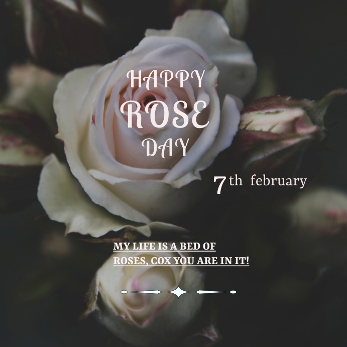 happy rose day Template | PosterMyWall